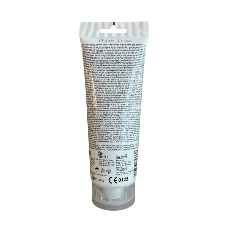 FAIR SQUARED Sensitive Lube med. Gleitmittel 200ml - vegan | FAIRFOOT